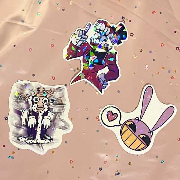 The Amazing Digital Circus Stickers - Etsy