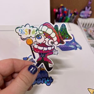 The Amazing Digital Circus Stickers - Etsy
