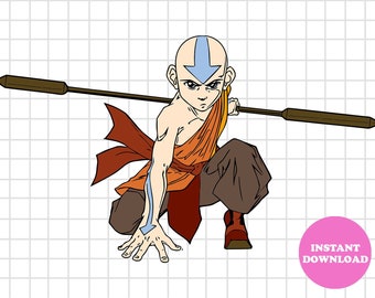 Avatar the Last Airbender Clipart - Etsy Australia