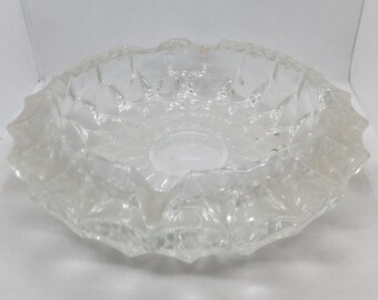Heavy Glass Ashtray - Etsy