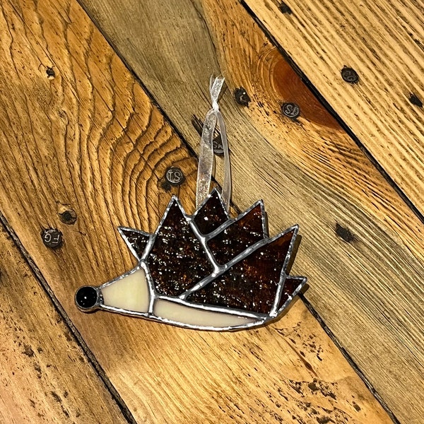 Glass Hedgehog - Etsy