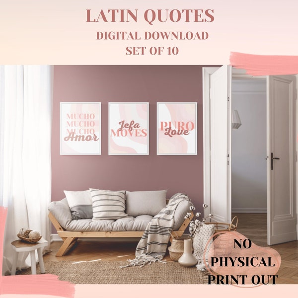 Latin Poster - Etsy