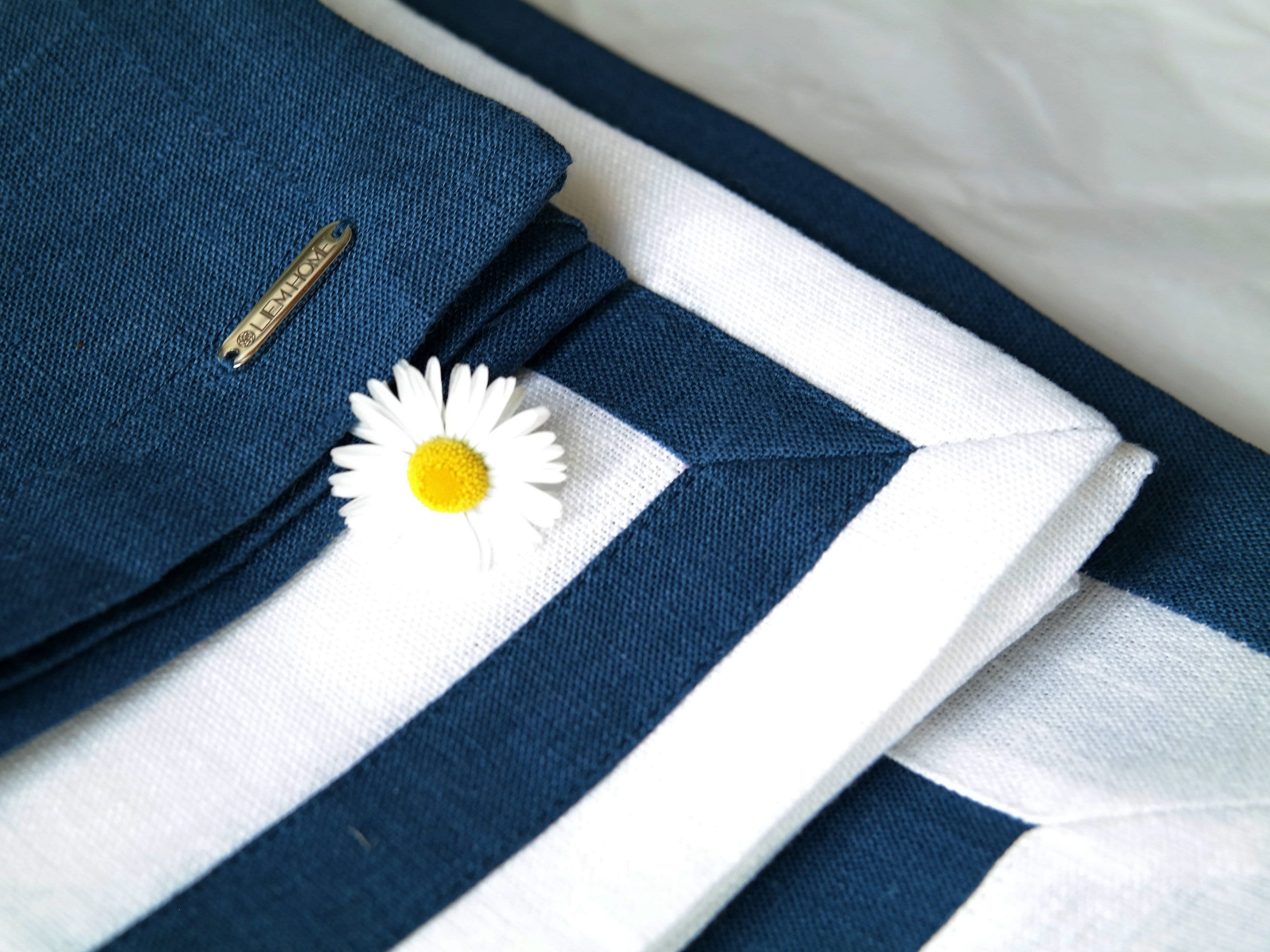 Linen Placemat With Edging. Softened Linen Placemat. Dinner - Etsy