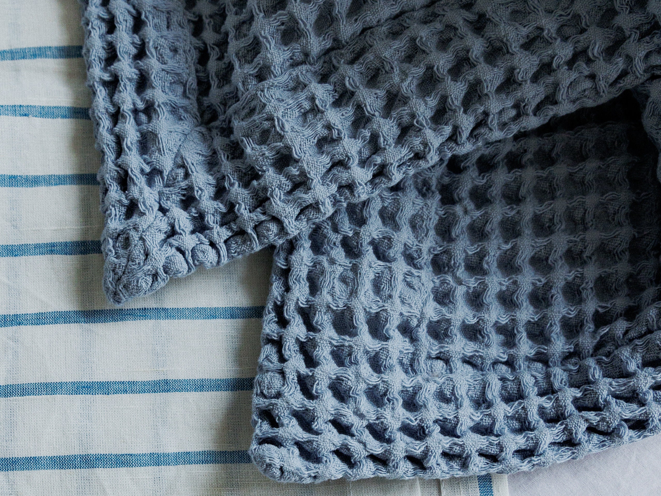 WAFFLE Blanket. Hotel Waffle Throw Blanket, Blanket for Bedroom. Bed ...