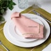 Linen Placemat With Edging. Softened Linen Placemat. Dinner Table ...