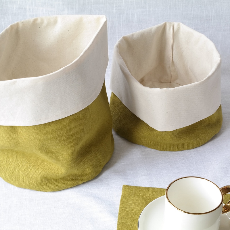 Linen Plant Pots - Etsy