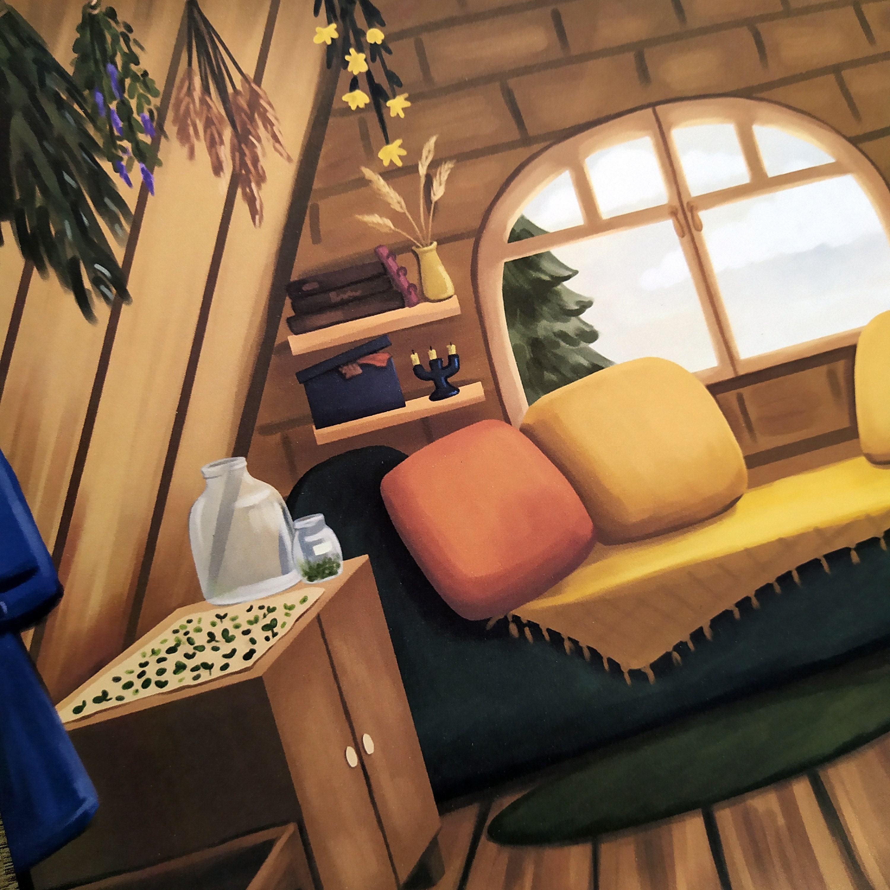 Printable Paper Doll Family House Set, Dollhouse Room Backgrounds, Cut ...