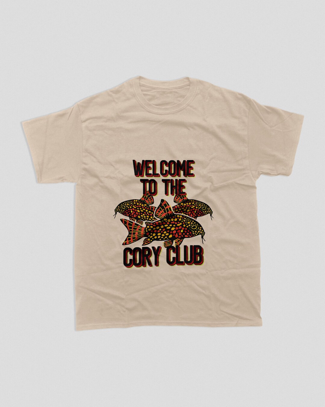 Welcome to the Cory Club Graphic Tee - Graphic Shirt Design - Fish ...
