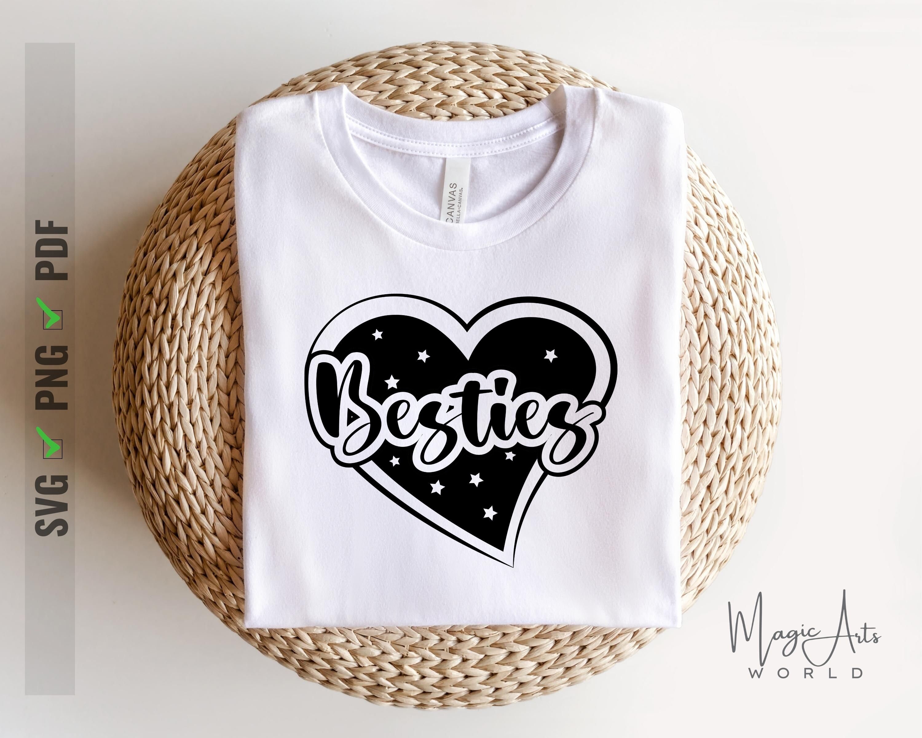 Besties Svg, Best Friends Svg, Friends Giving Shirts, Sibling Shirts ...