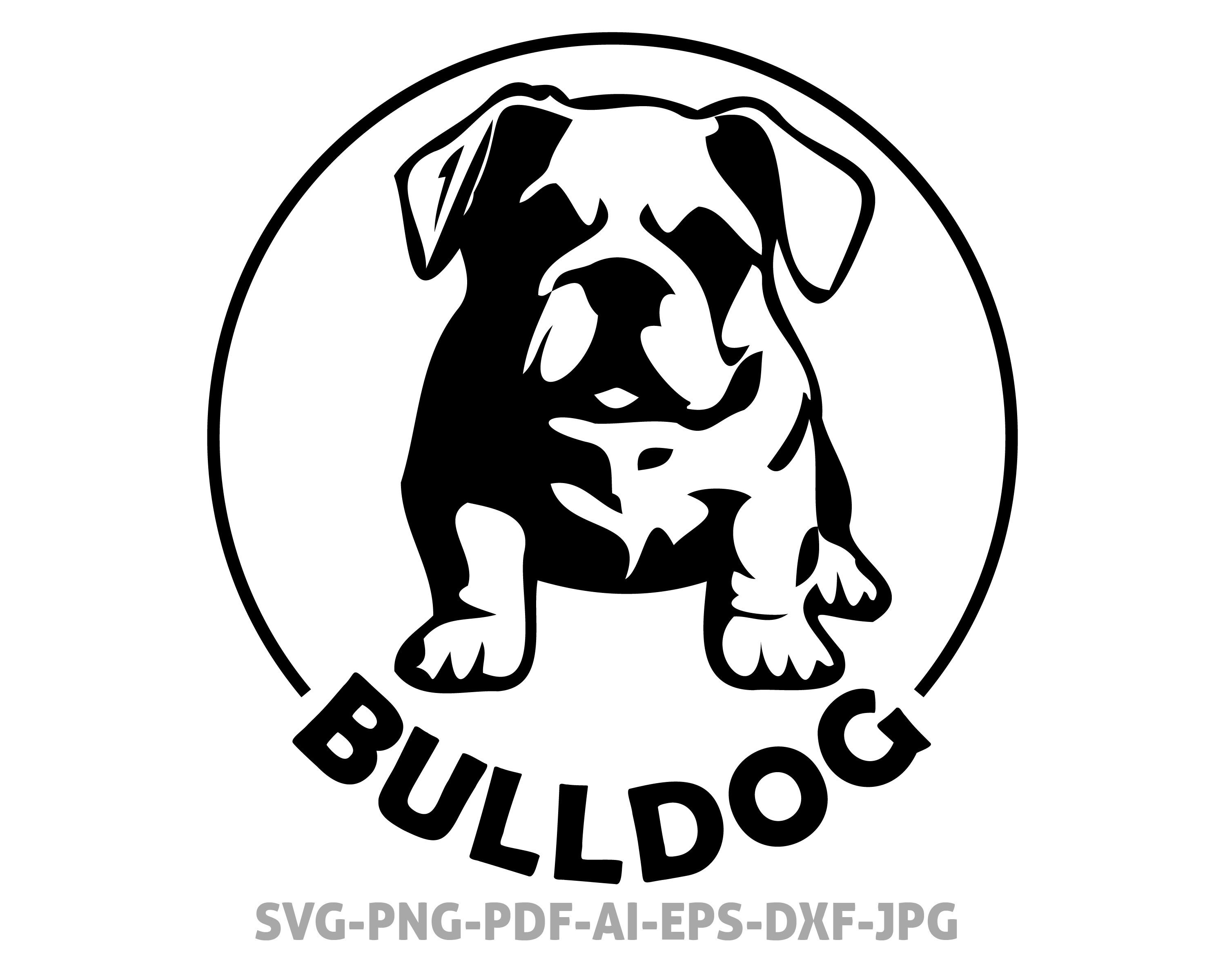 Bulldog Svg Png BUNDLE Bulldog Face Svg Bulldog Head Svg - Etsy