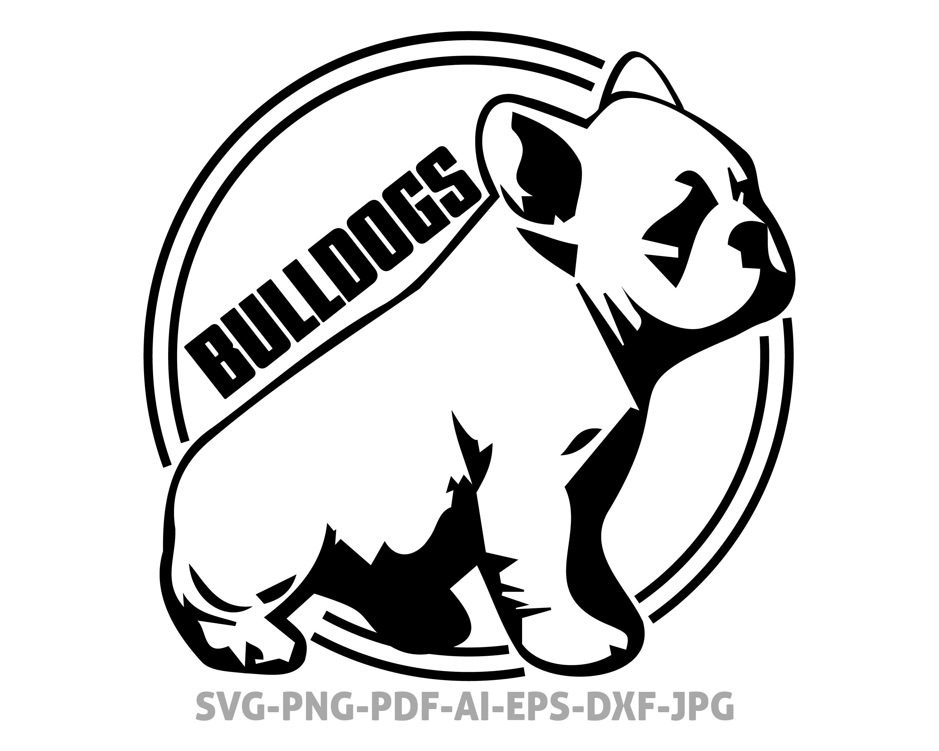 Bulldog Svg Png BUNDLE Bulldog Face Svg Bulldog Head Svg - Etsy