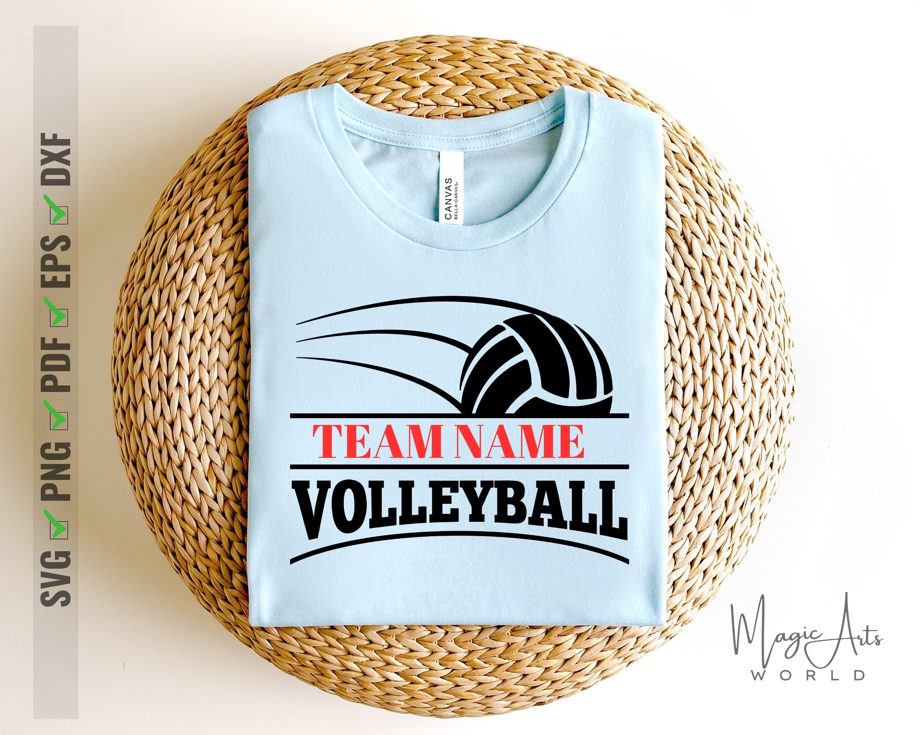 Volleyball Team Name Svg Png Volleyball Mom Svg College - Etsy