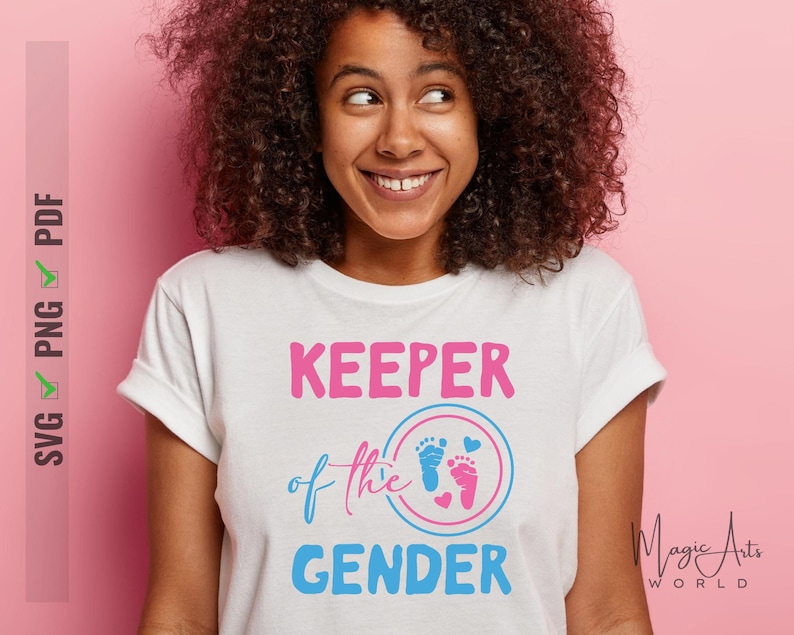Keeper of the Gender Svg Png Pdf Files, Keeper of Gender Svg, Baby ...