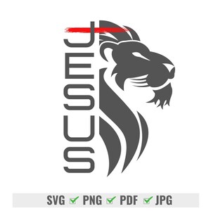 Lion Svg, Jesus Svg, Lion of Judah Svg, Jesus Png, Cross Svg, Bible Svg ...