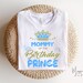 Birthday Prince SVG Bundle: Family Matching T-shirt Designs (digital ...