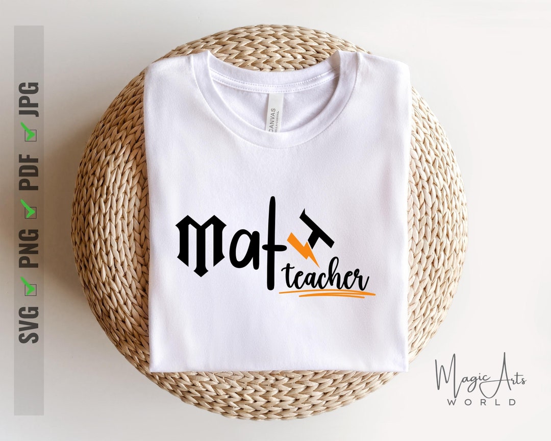 Math Teacher Gift, Gift for Pe Teacher, Funny Teacher Svg, Gift for ...