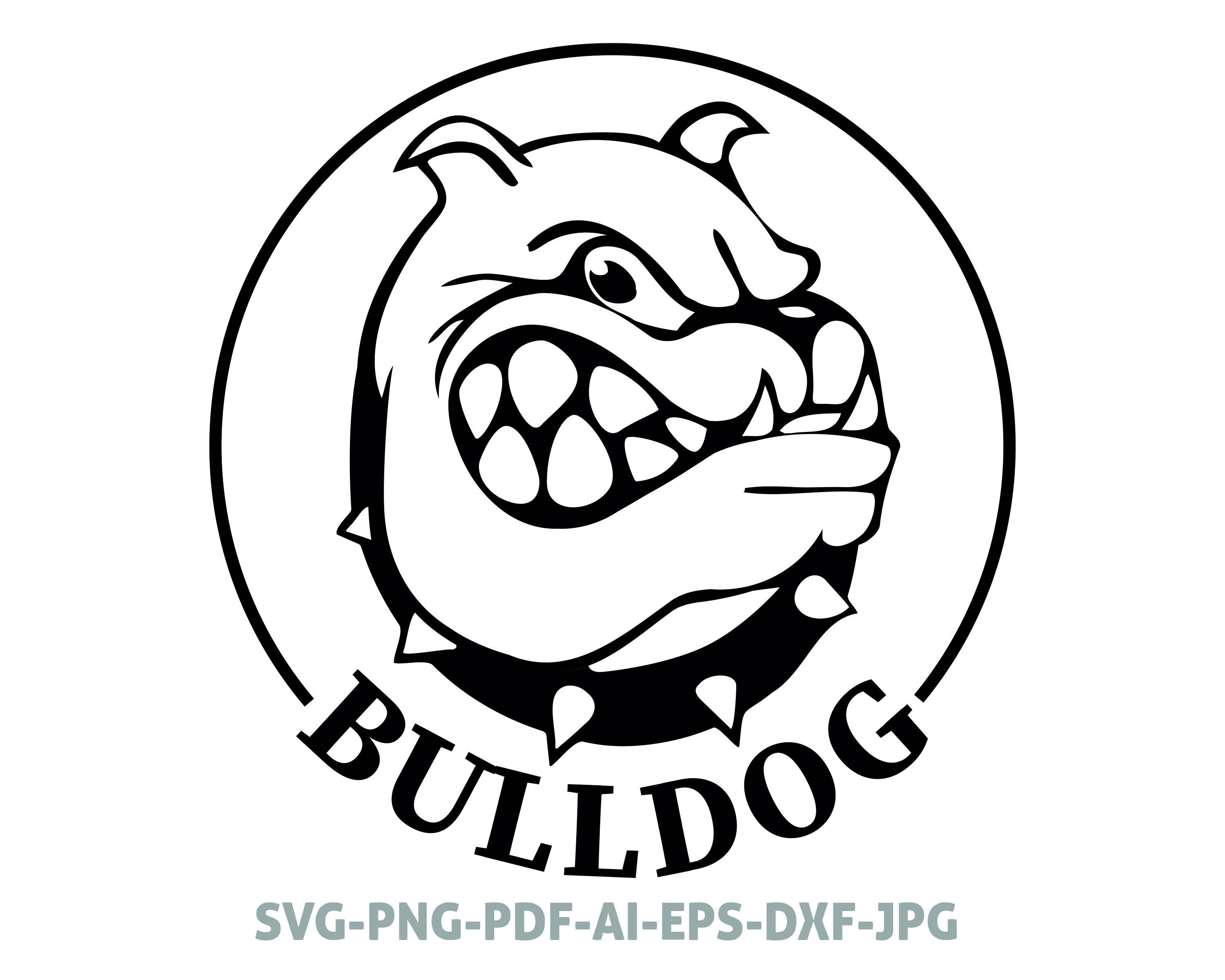 Bulldog Svg Png Bulldog Face Svg Bulldog Head Svg French - Etsy