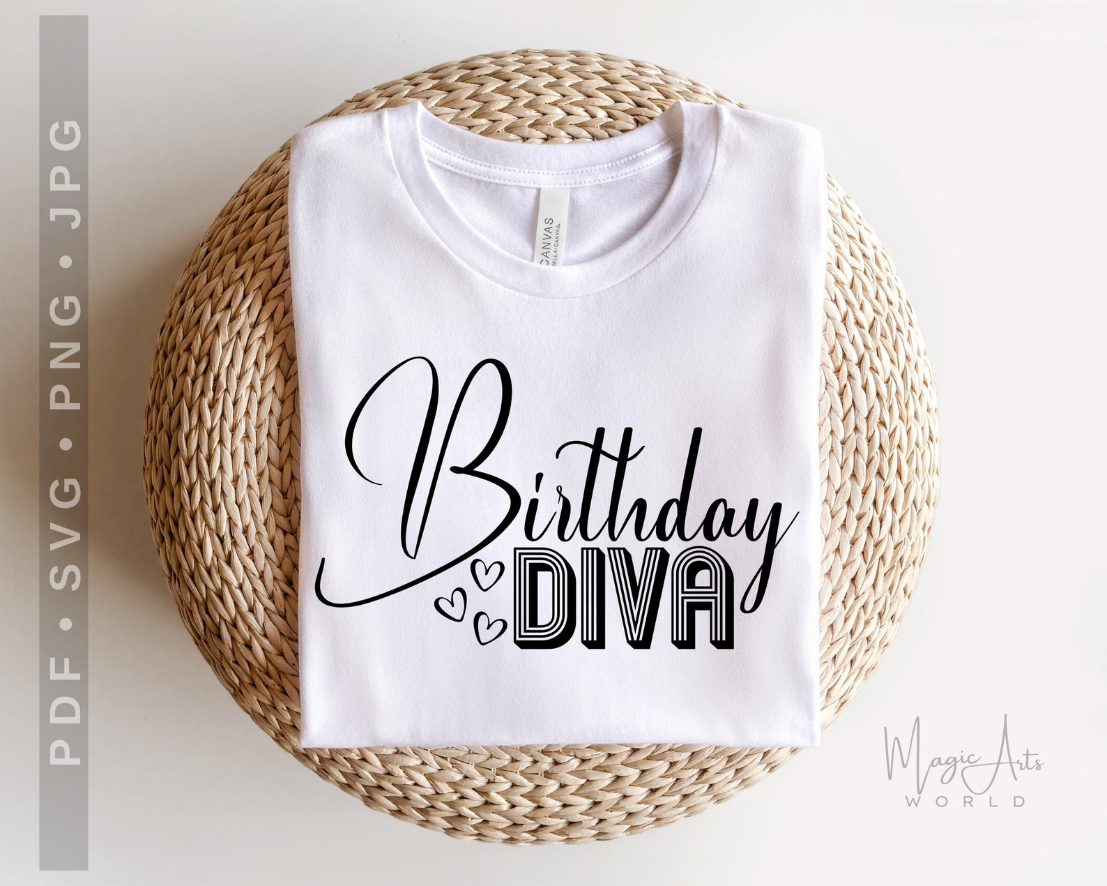 Birthday DIVA SVG PNG, Birthday Queen Svg, Birthday Design Cut File ...