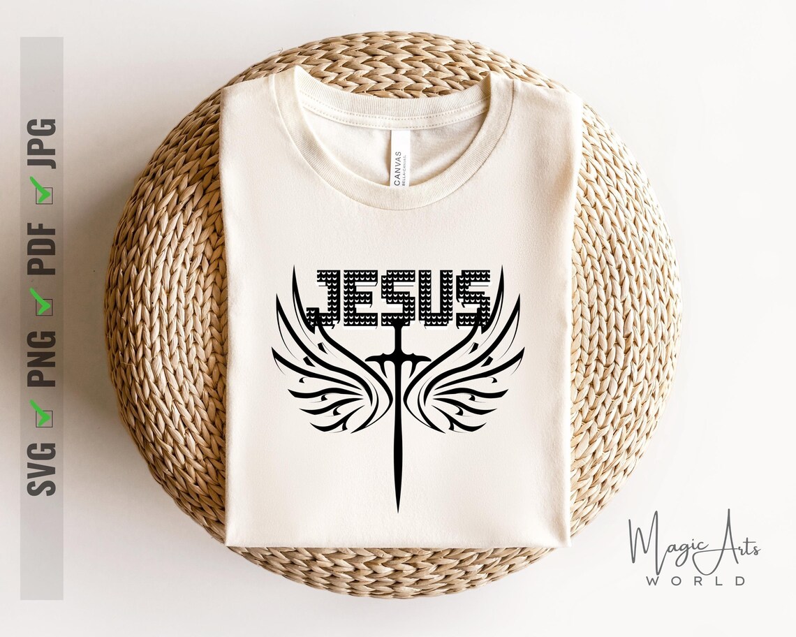 Jesus Svg, Jesus Png, Cross Png, Bible Svg, Jesus Cross Clipart,, Jesus ...