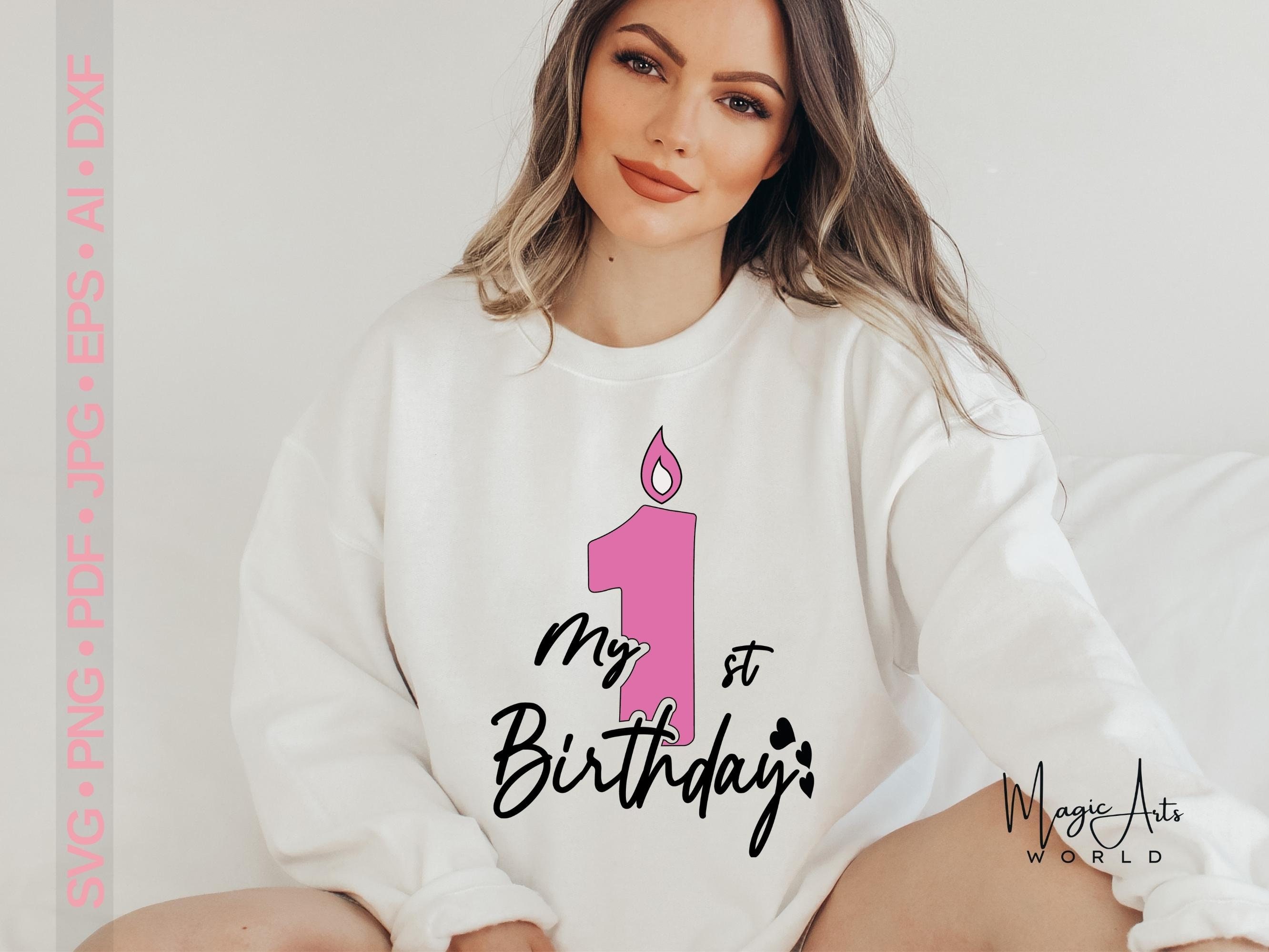 1st Birthday SVG PNG PDF 1st Birthday Svg Birthday Svg - Etsy