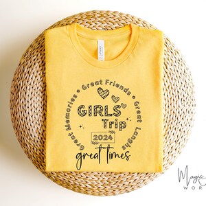 Girls Trip 2024 Svg, Girls Weekend 2024 Svg, Great Times, Great ...