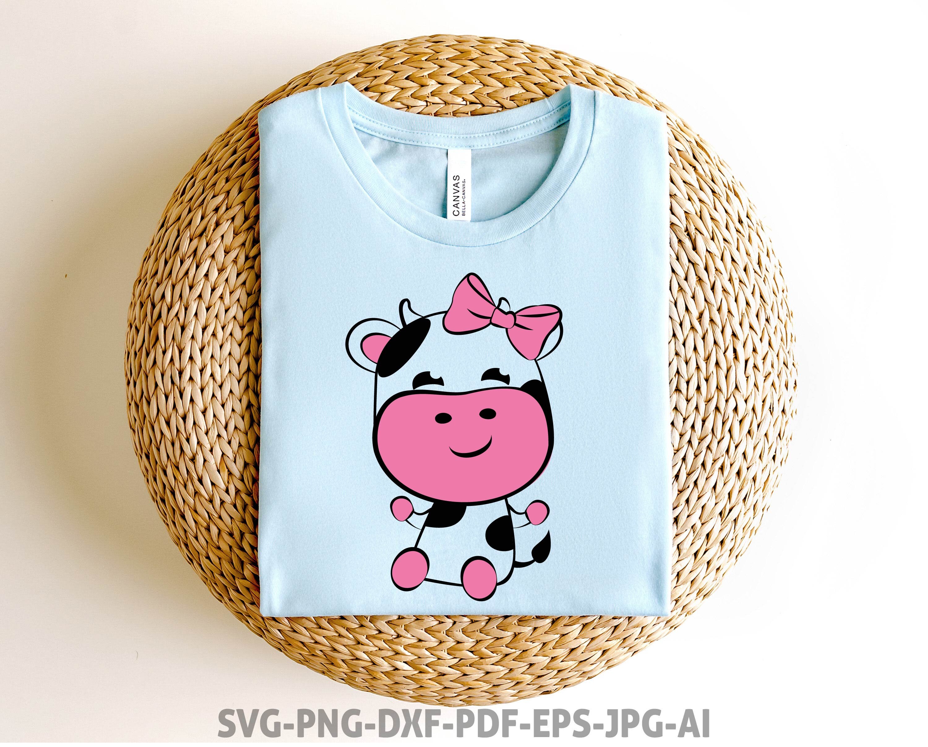 Baby Cow Svg Png, Cute Cow Svg, Cow Svg, Cow Print Svg, Kid Farm, Boy ...