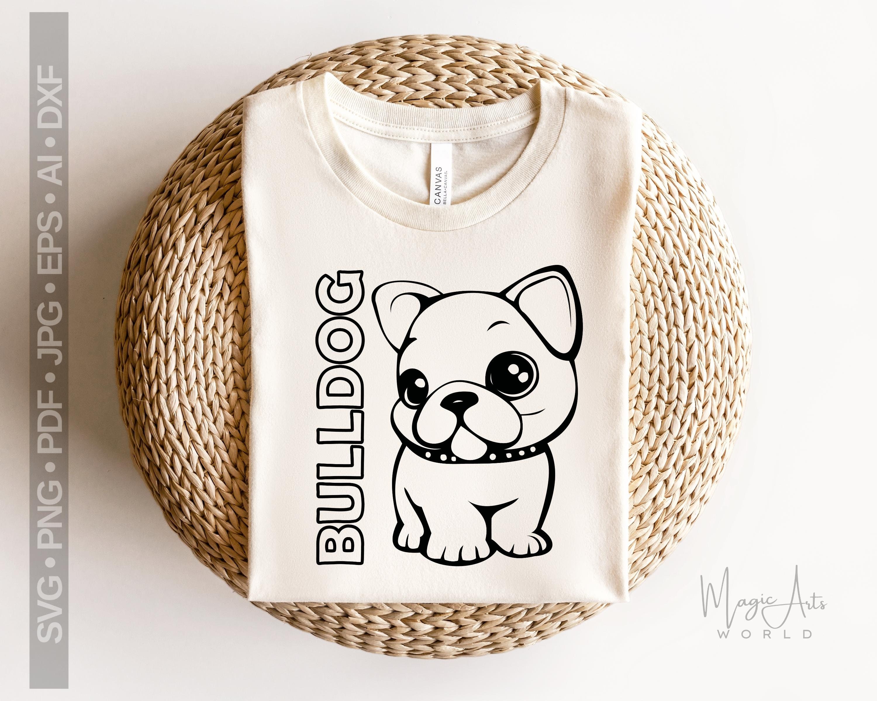 Bulldog Svg Png Bulldog Face Svg Bulldog Head Svg French - Etsy