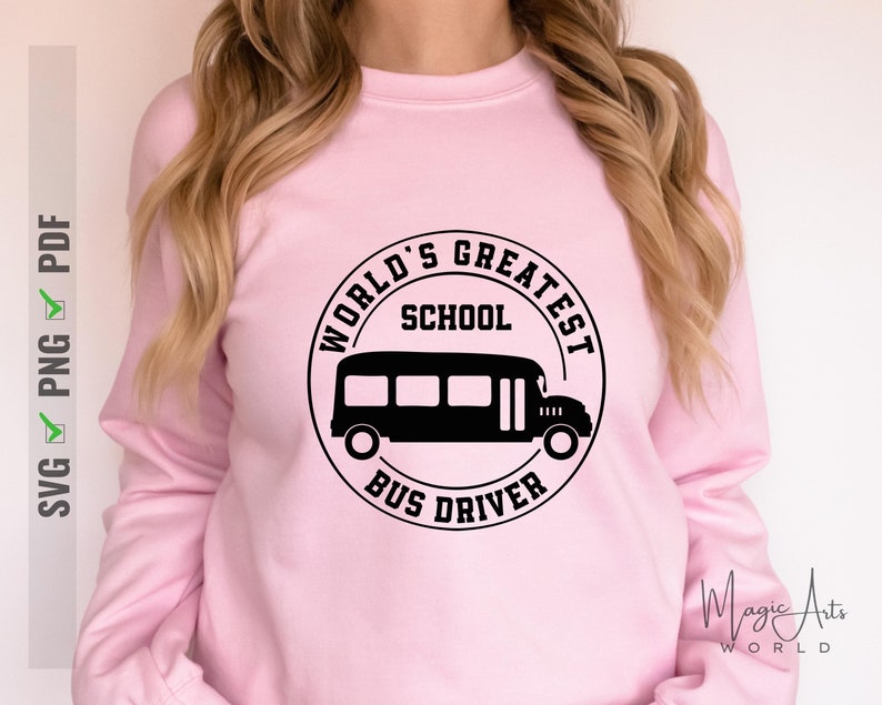 School Bus Svg Bus Driver Svg Files Back to School Svg - Etsy