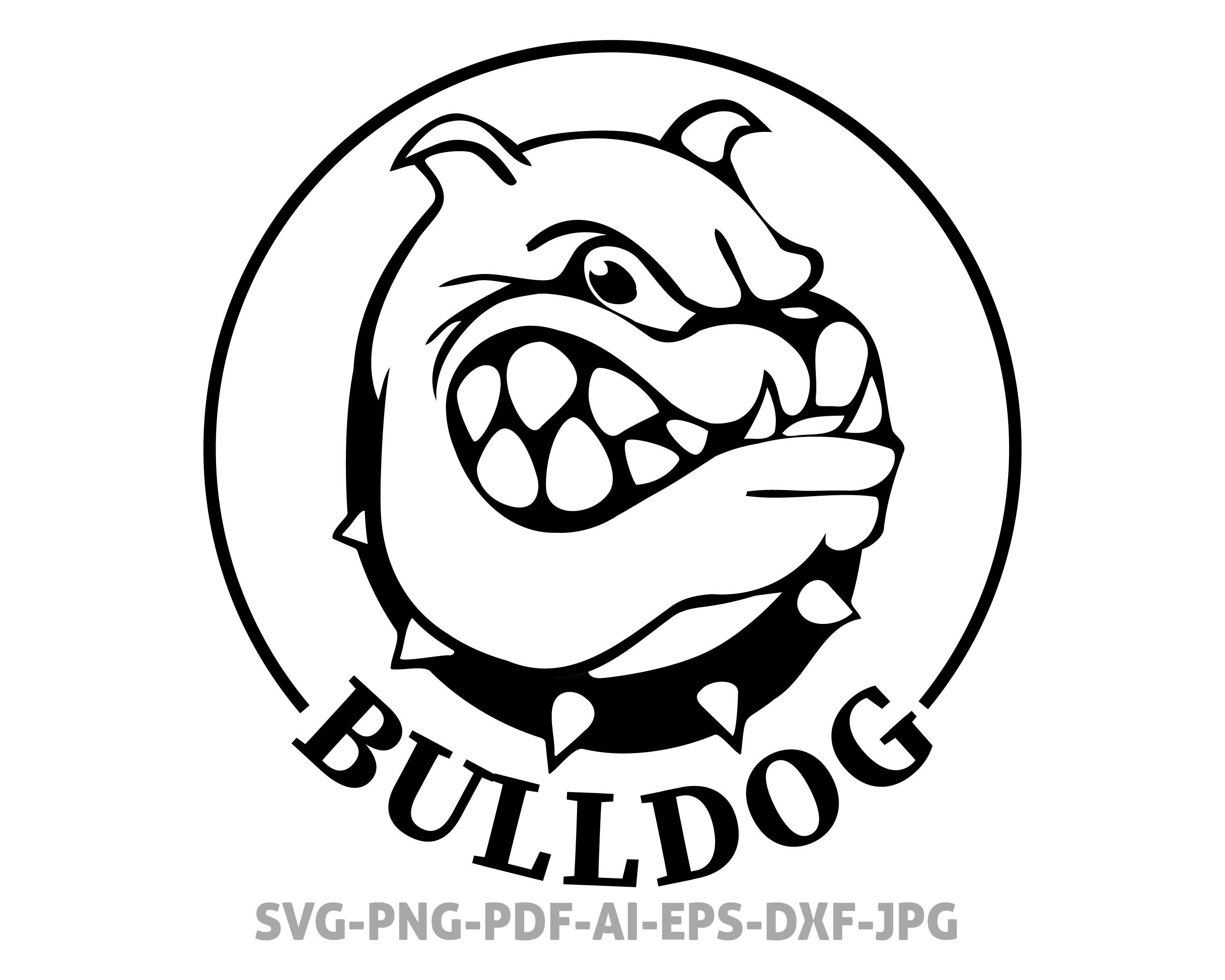Bulldog Svg Png BUNDLE Bulldog Face Svg Bulldog Head Svg - Etsy
