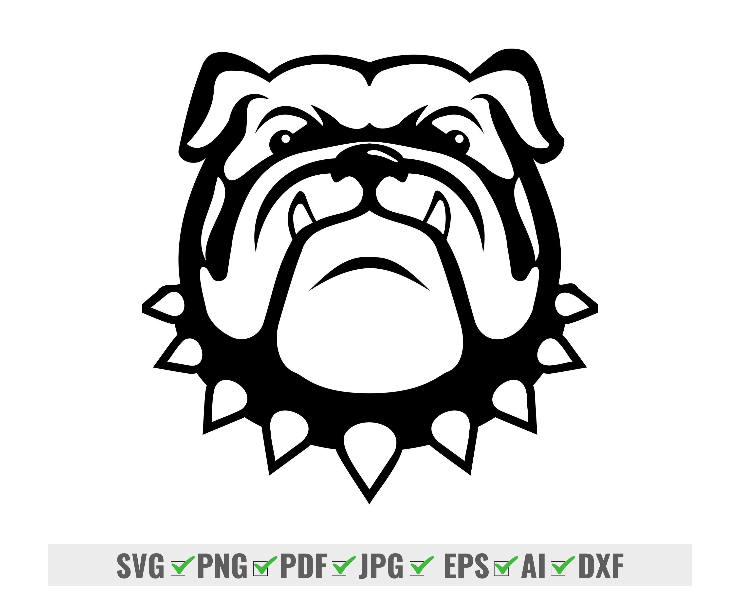 Bulldog Svg Png, Bulldog Face Svg, Bulldog Head Svg, French Bulldog Svg ...