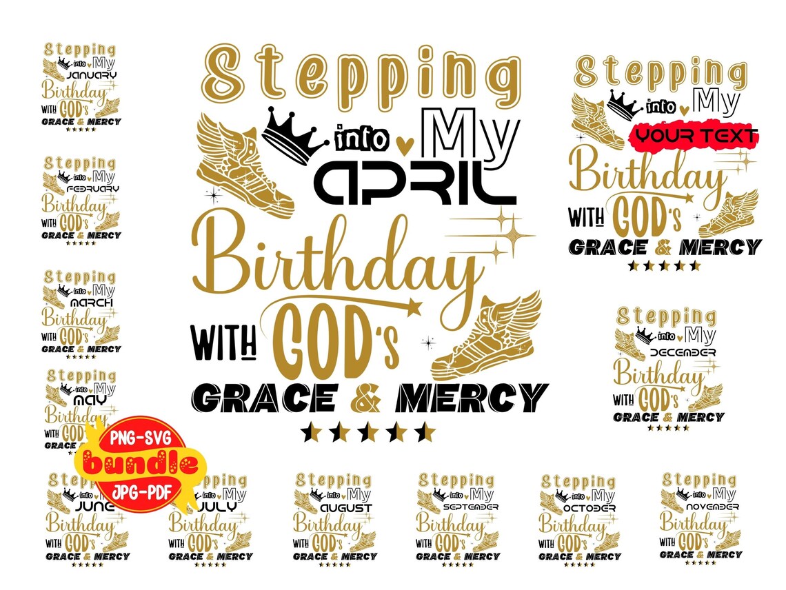 Stepping Into My Birthday Svg February Queen Svg March - Etsy