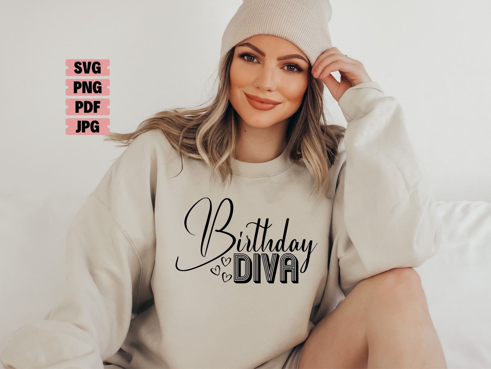 Birthday DIVA SVG PNG Birthday Queen Svg Birthday Design Cut - Etsy