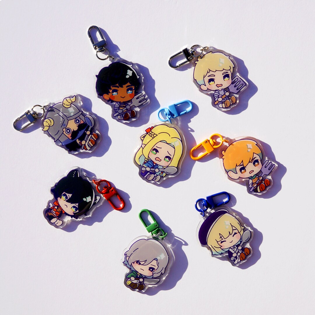 Dungeon Meshi Acrylic Charms - Etsy