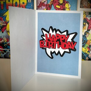Spider-man Birthday Card - Etsy