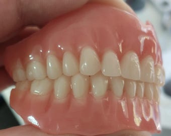 Upper Denture Horseshoe Style Etsy Uk