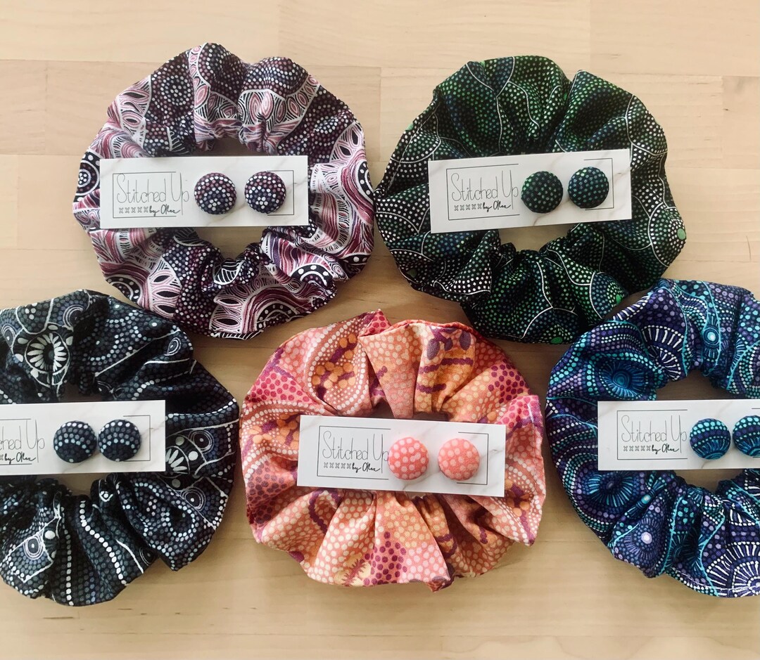 LIMITED EDITION | Indigenous Design | Aboriginal Art | Scrunchies ...