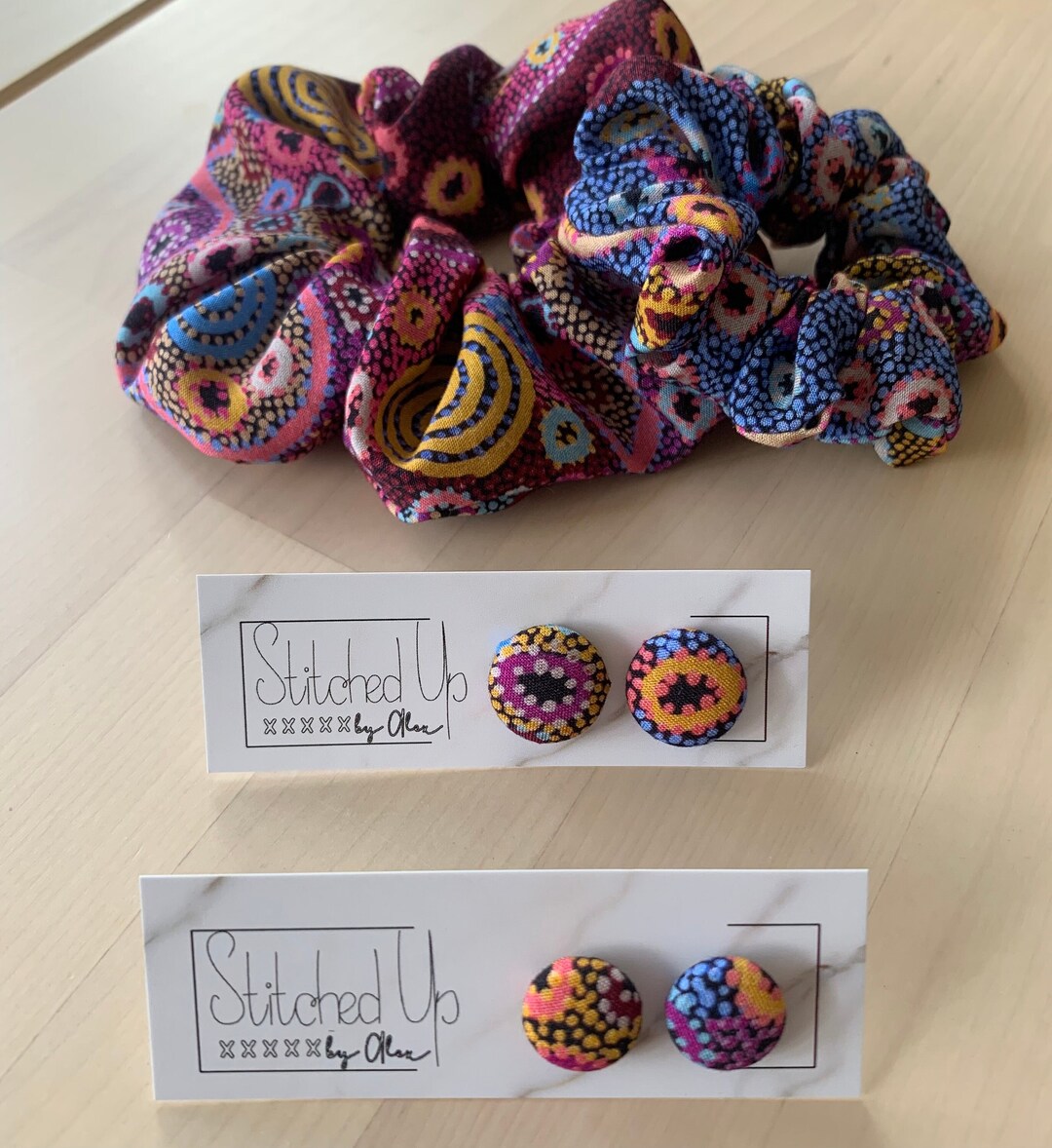 Indigenous Design | Aboriginal Art | Scrunchies & Earrings | Australian ...