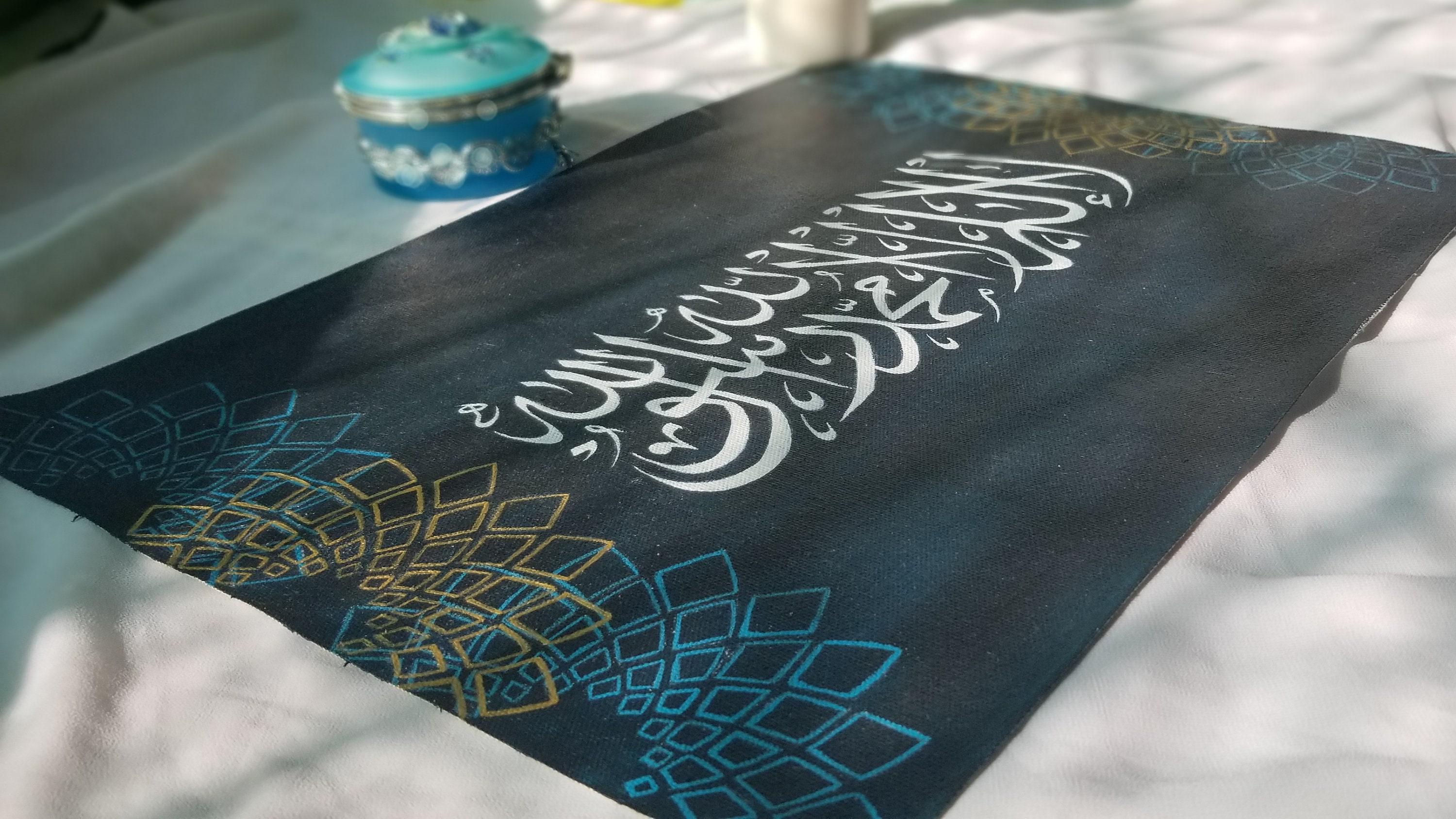 Original Arabic Calligraphy Islamic Wall Art Acrylic on - Etsy