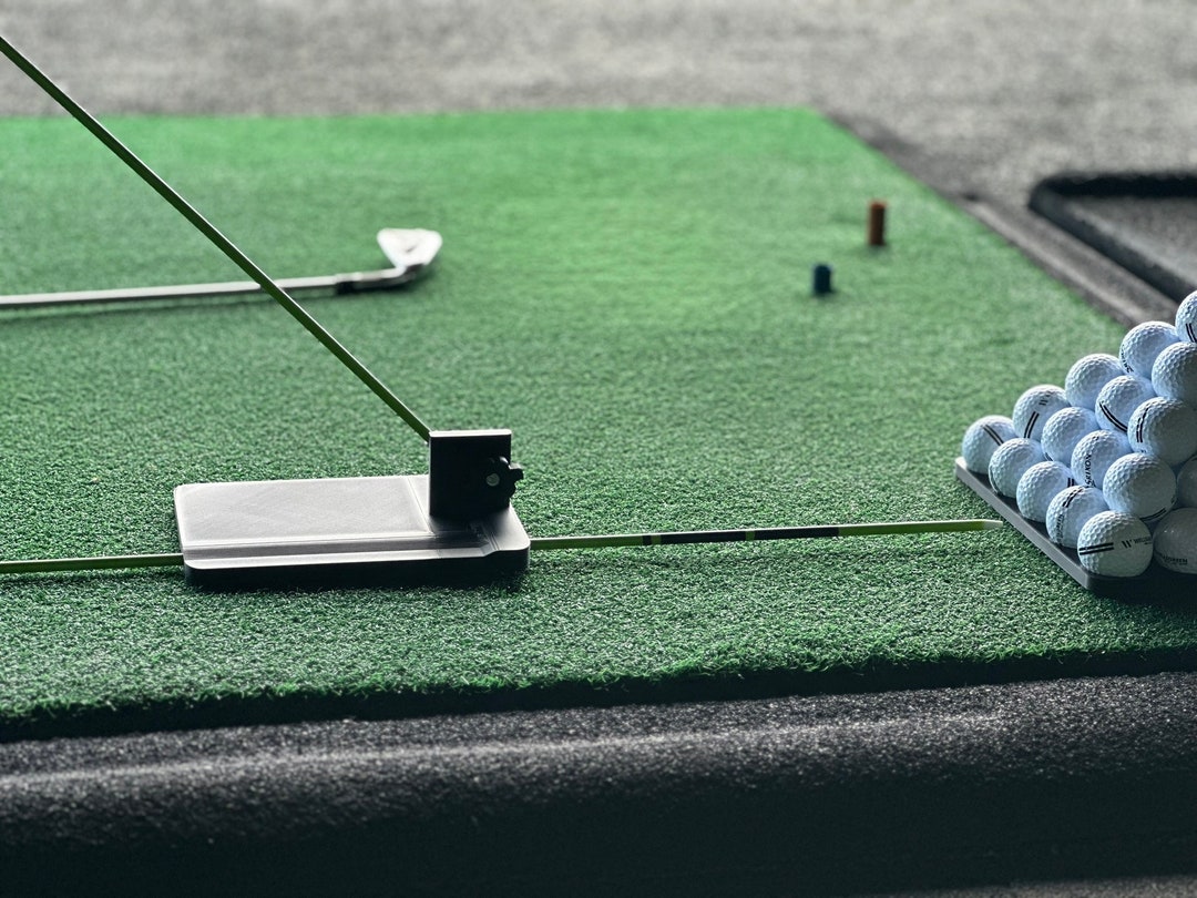 Golf Sim Alignment Stick Stand Training Aid - Alignment Sticks Holder ...