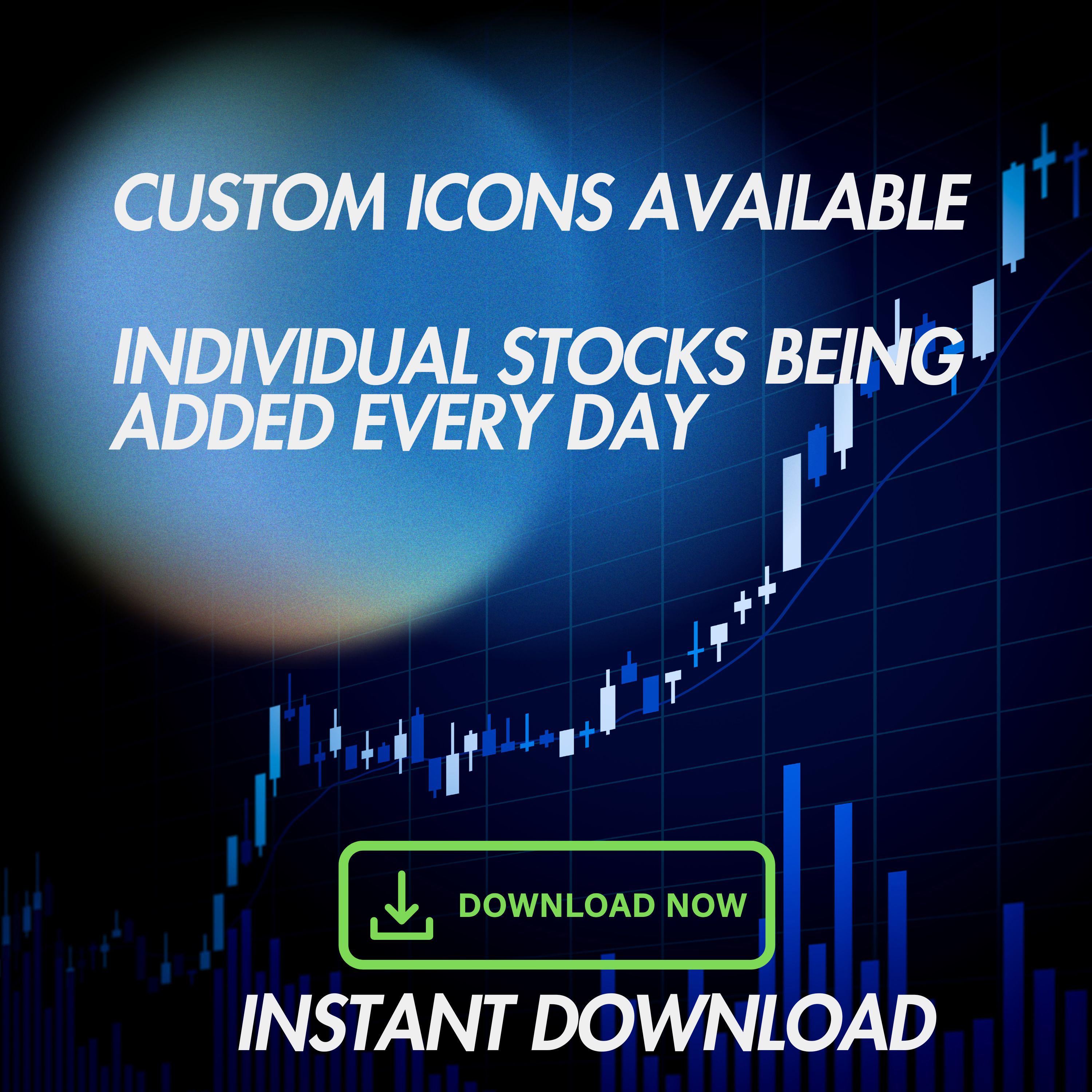 175+ Icons, Stream Deck Icon Pack, Trading Icon Pack, Forex Trading ...