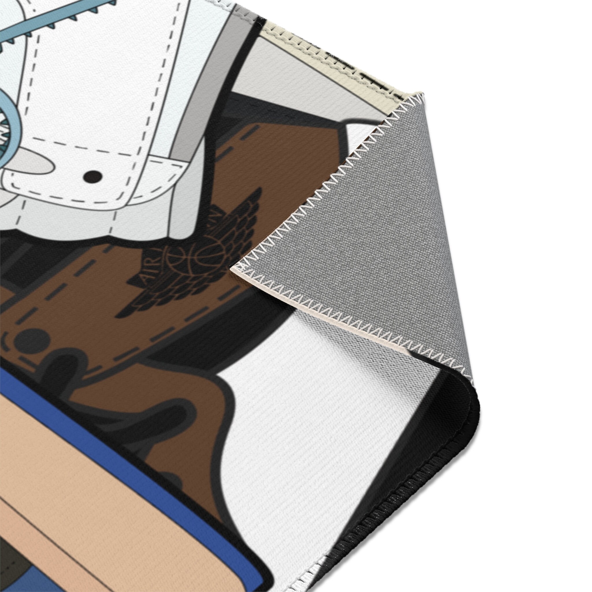 Jordan 1 Offwhite Travis Scott Area Rugs Carpet - Etsy
