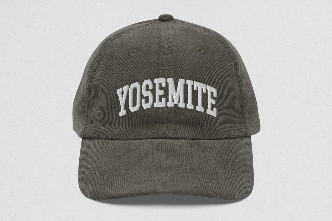 Yosemite Cap Vintage Corduroy Cap - Etsy