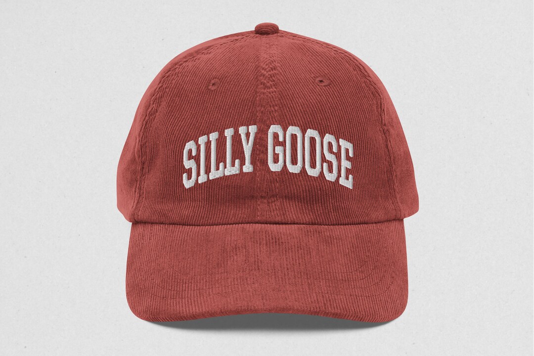 Silly Goose Cap Vintage Corduroy Cap - Etsy