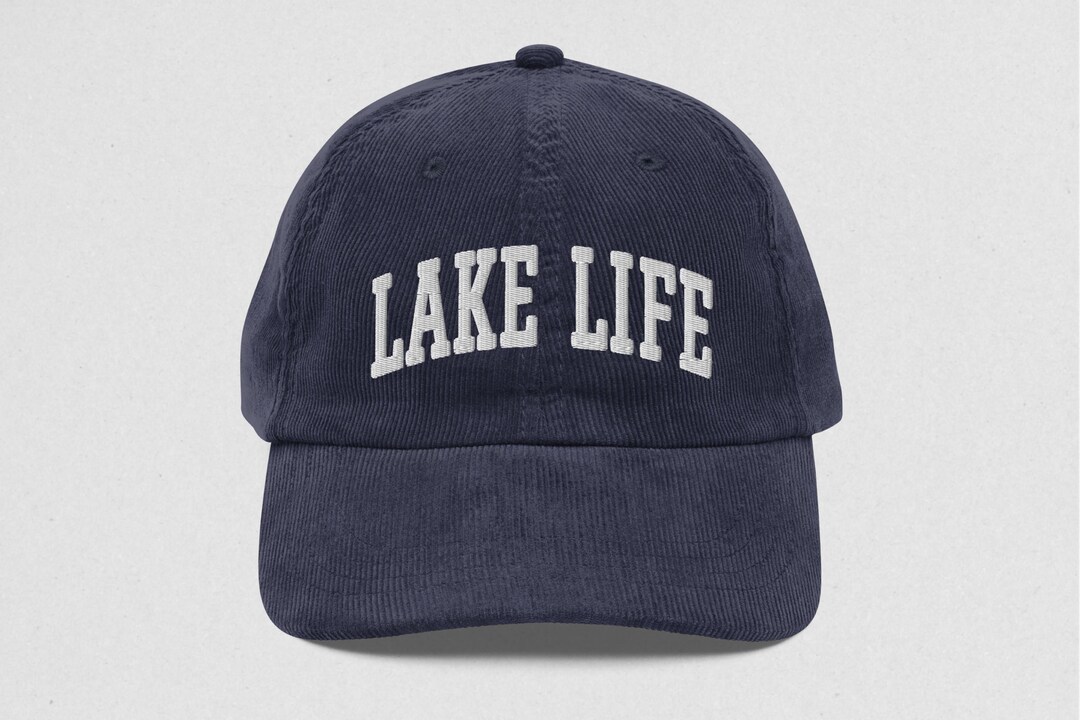 Lake Life Cap Vintage Corduroy Cap - Etsy