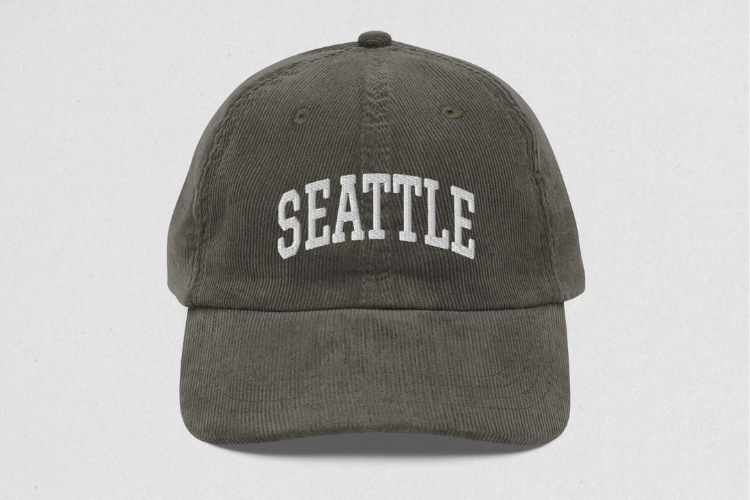 Seattle Cap Vintage Corduroy Cap - Etsy