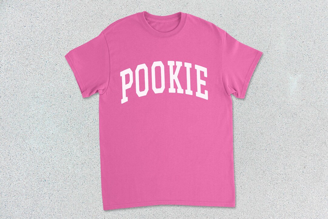 Pookie T-shirt Collegiate Heavy Cotton Tee Unisex - Etsy