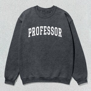 Professor Sweatshirt Collegiate Crewneck Sweater Unisex - Etsy