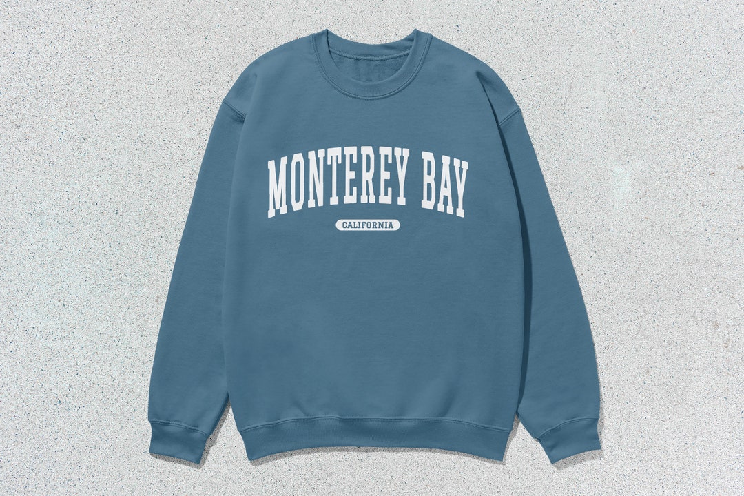 Monterey Bay Sweatshirt California Collegiate Crewneck Sweater Unisex ...