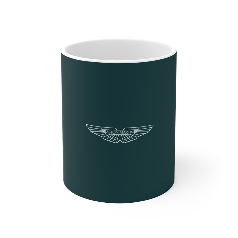 Aston Martin F1 Racing British Racing Green Ceramic Mug 11oz - Etsy