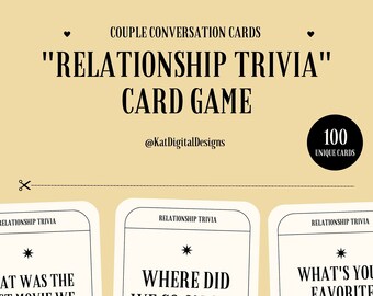 100 Cards | Digital Version | Conversation Card Game | Digital Download ...